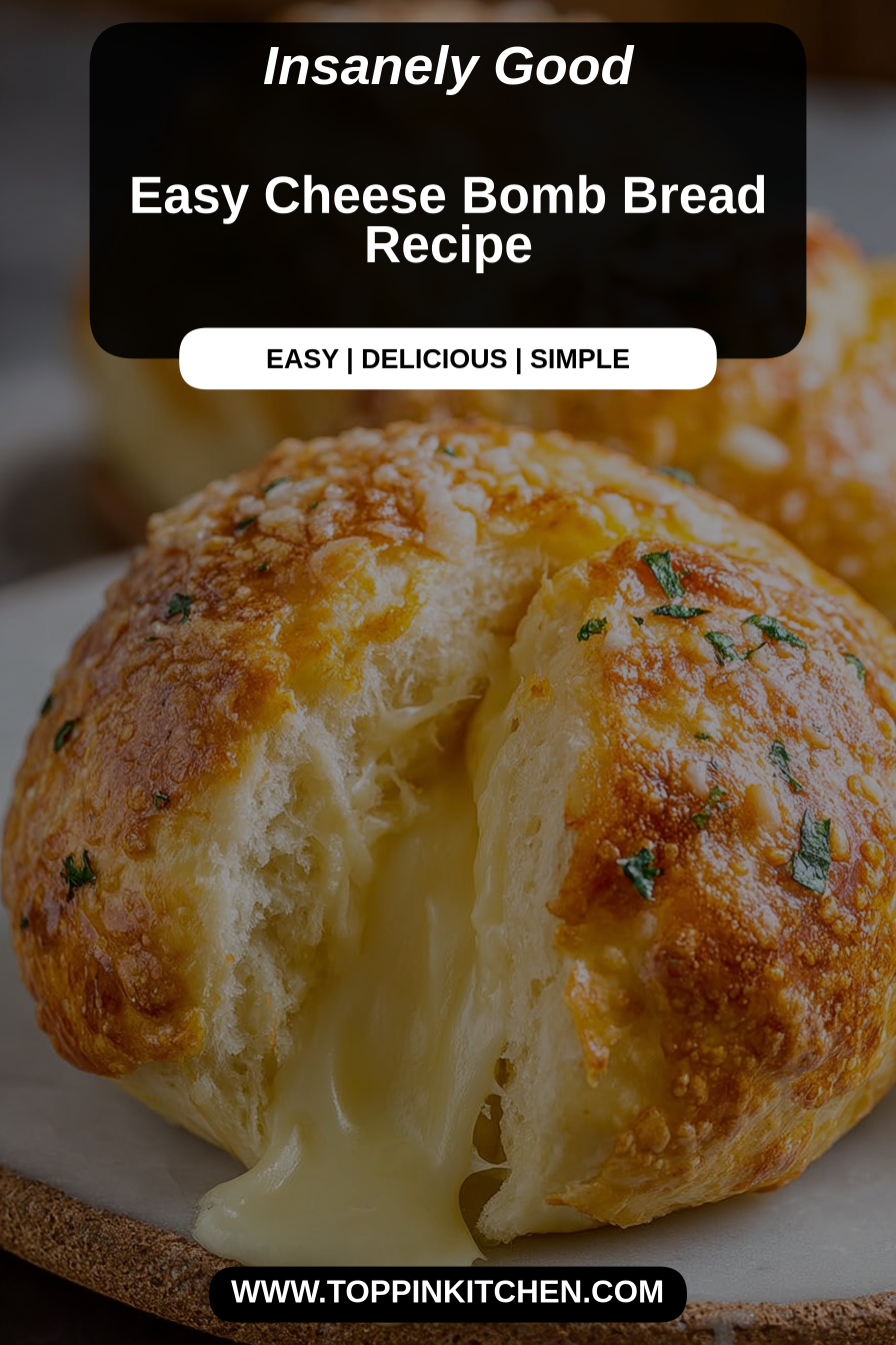 Easy Cheese Bomb Bread Recipe