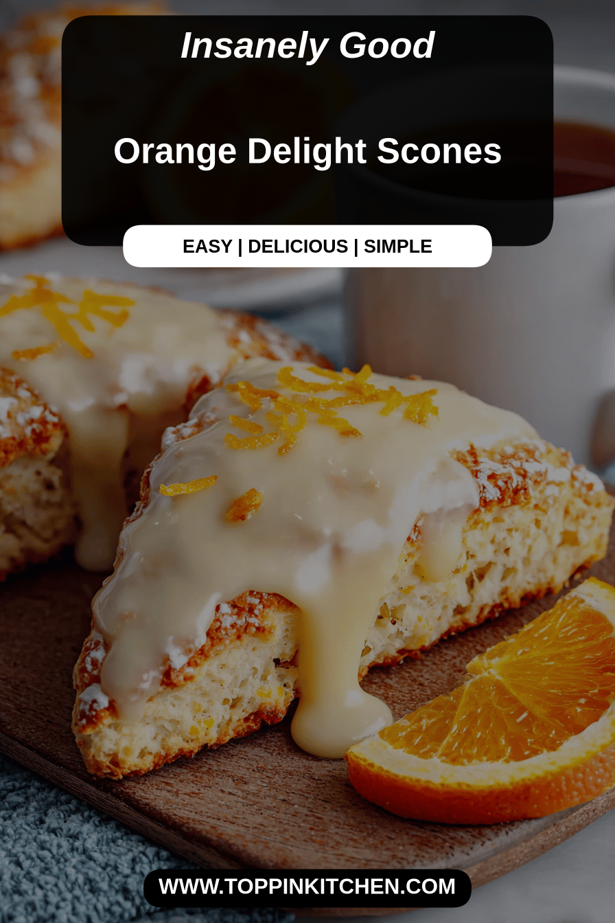 Orange Delight Scones