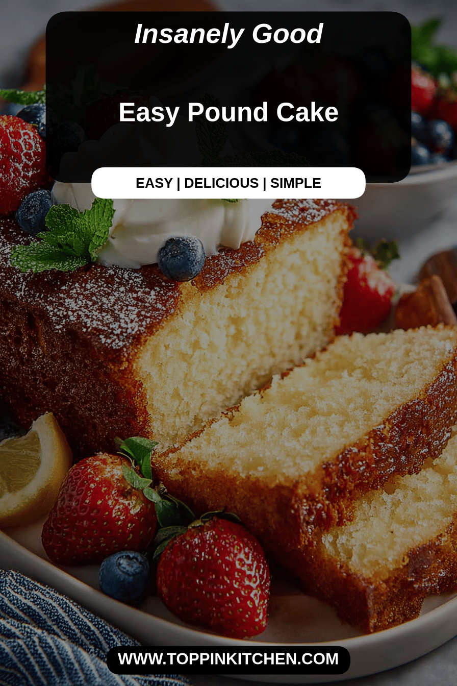 Easy Pound Cake