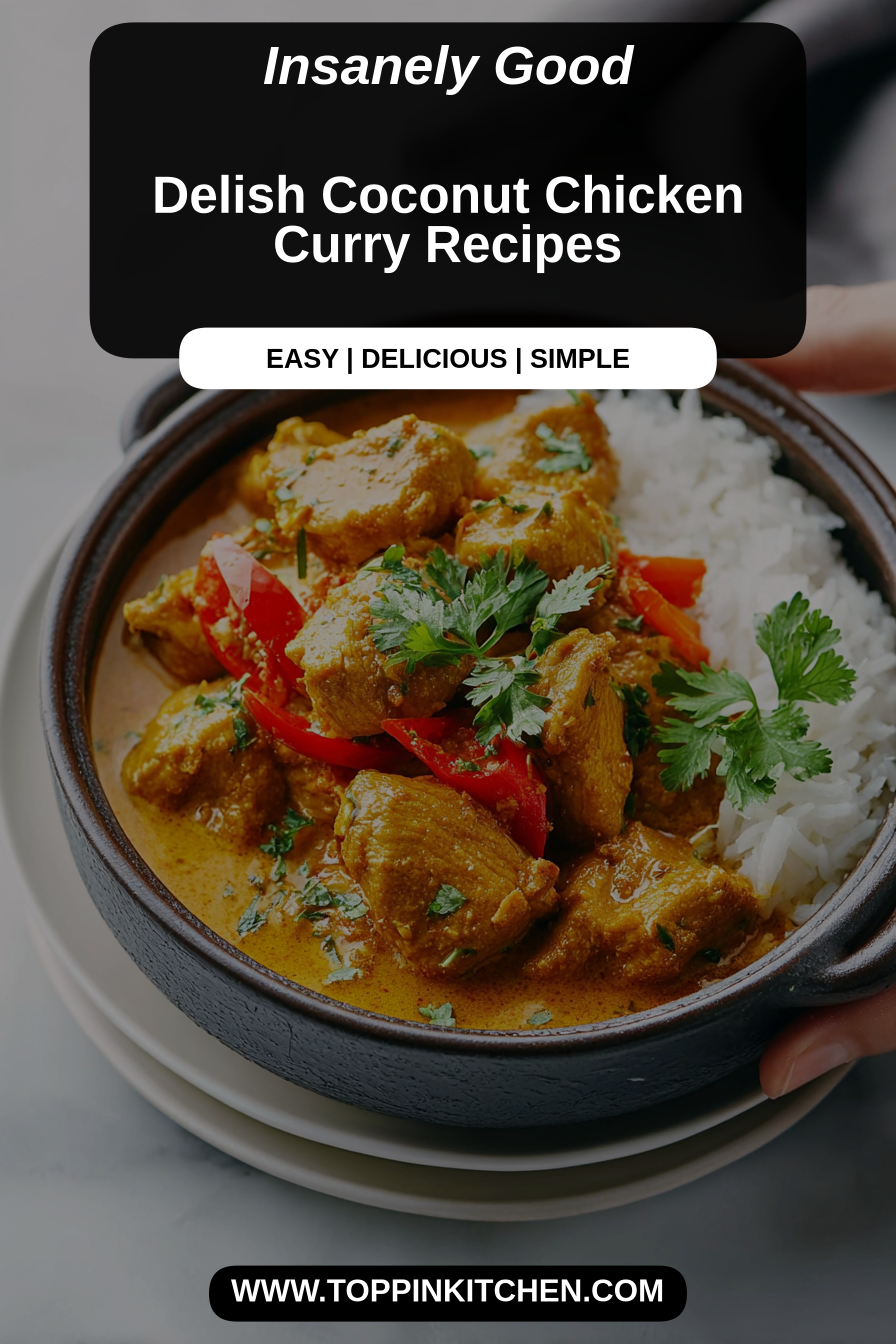 Delish Coconut Chicken Curry Recipes
