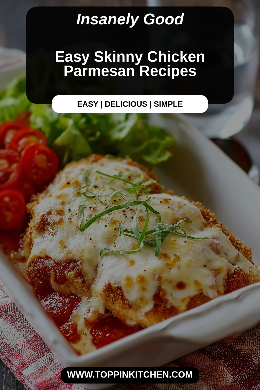 Easy Skinny Chicken Parmesan Recipes