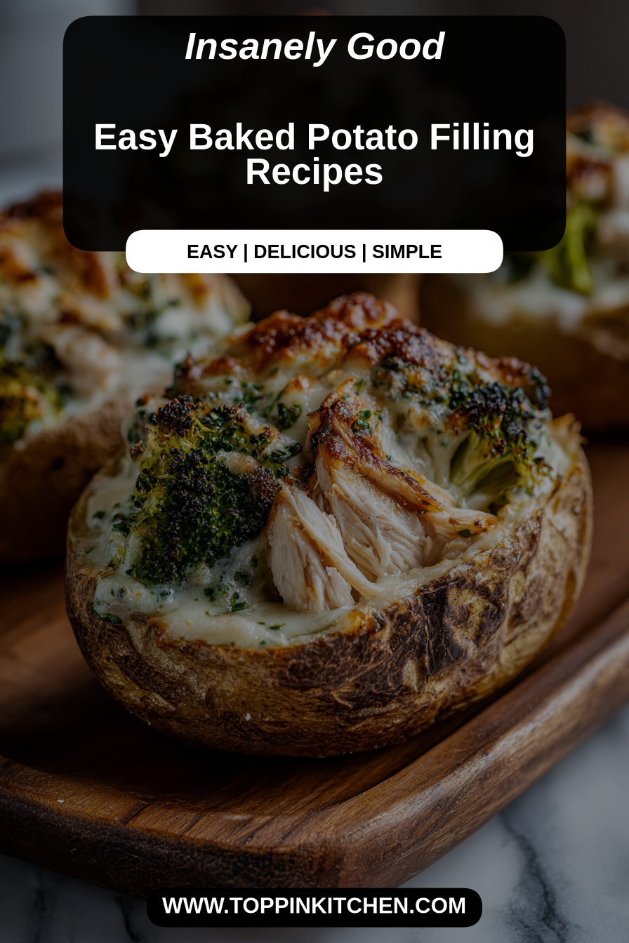 Easy Baked Potato Filling Recipes